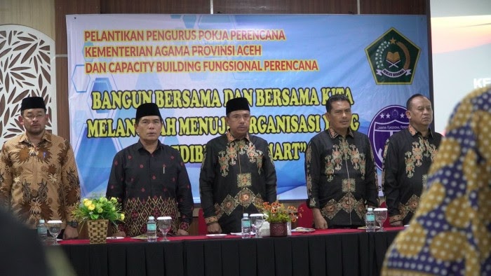 Kakanwil Buka Capacity Building Perencana Provinsi Aceh Tahun 2022