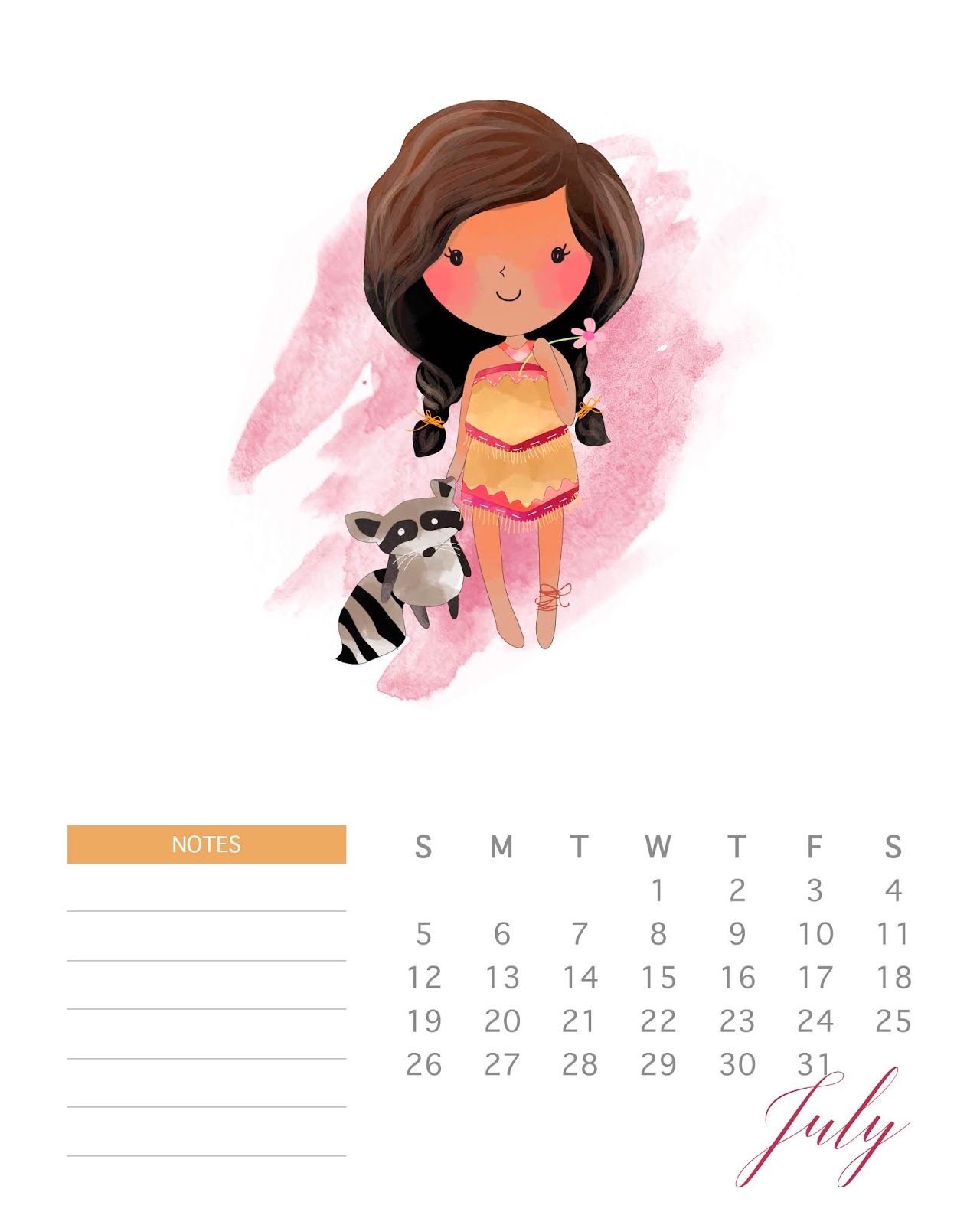 Princesas Disney Calendario 2020 Para Imprimir Gratis Ideas Y