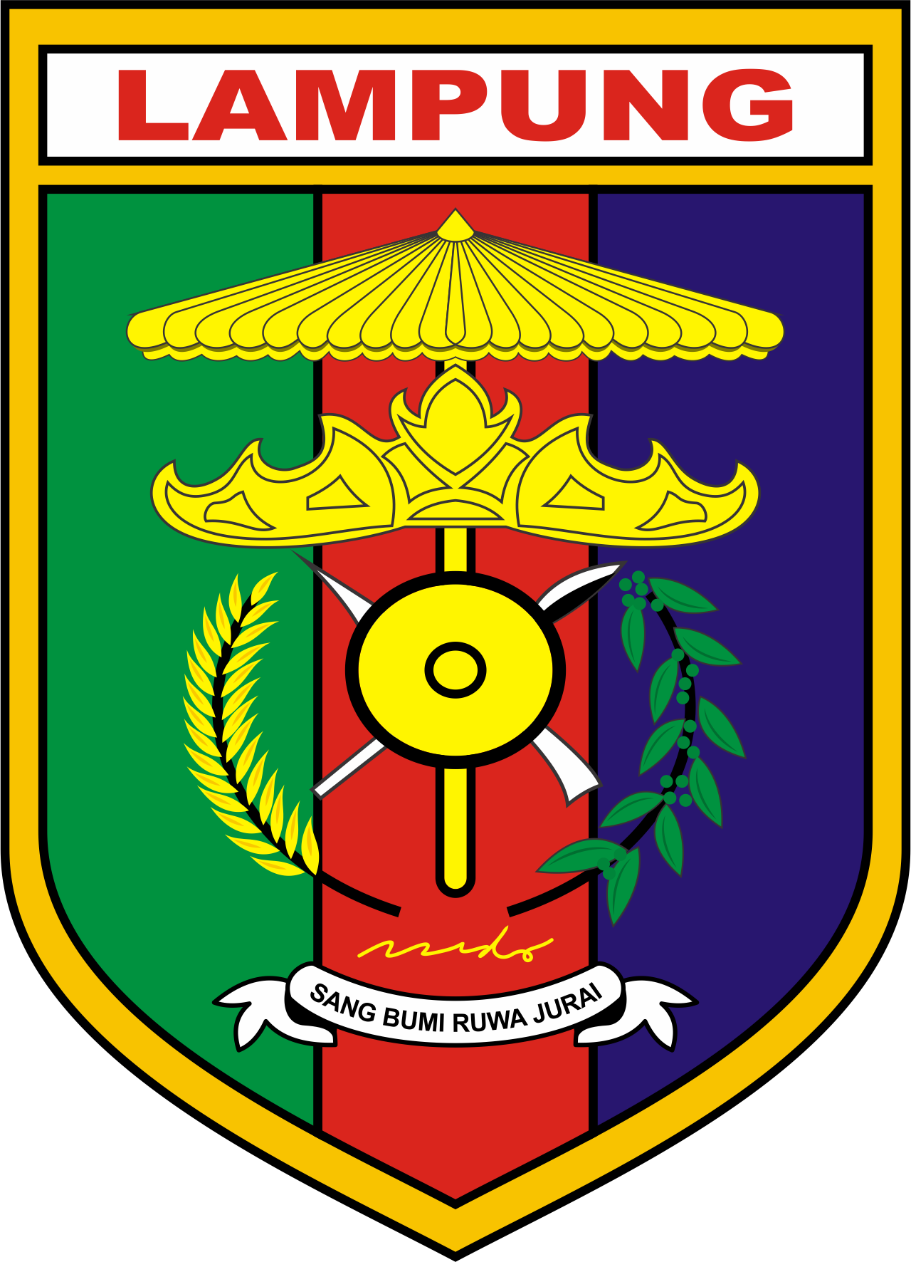 Logo Provinsi Lampung Vector Png Cdr Ai Eps Svg Koleksi Logo