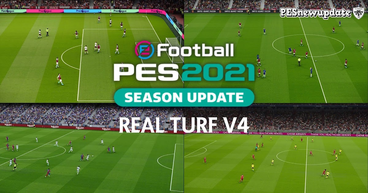 Pes 2021 Real Turf V4 By Endo ~ Free Download Latest