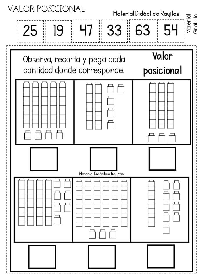 Cuadernillo De Unidades Y Decenas Materiales Educativos Para Maestras