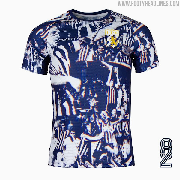 Outstanding Ifk Göteborg 2022 Pre Match Shirt Released Inspired By