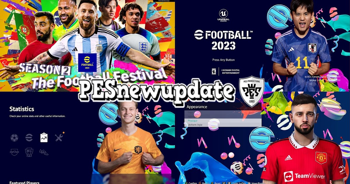 Pes 2021 Menu The Football Festival 2023 By Pesnewupdate