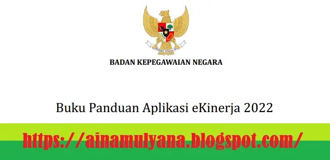 Download Buku Panduan Aplikasi E Kinerja Bkn 2022 Az Lilkennet