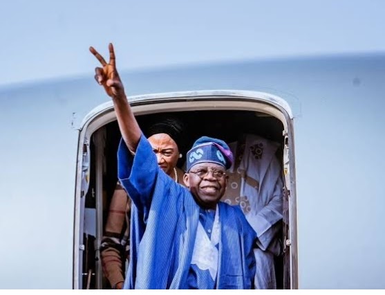 Trendscopenews President Elect Tinubu Returns Home Says Im Ready