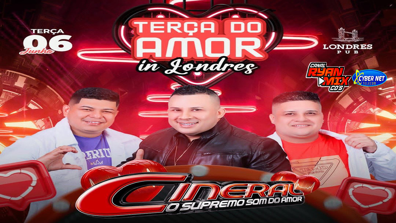 Cd Ao Vivo Cineral O Supremo Som Do Amor No Londres Pub 06 06 2023 Dj