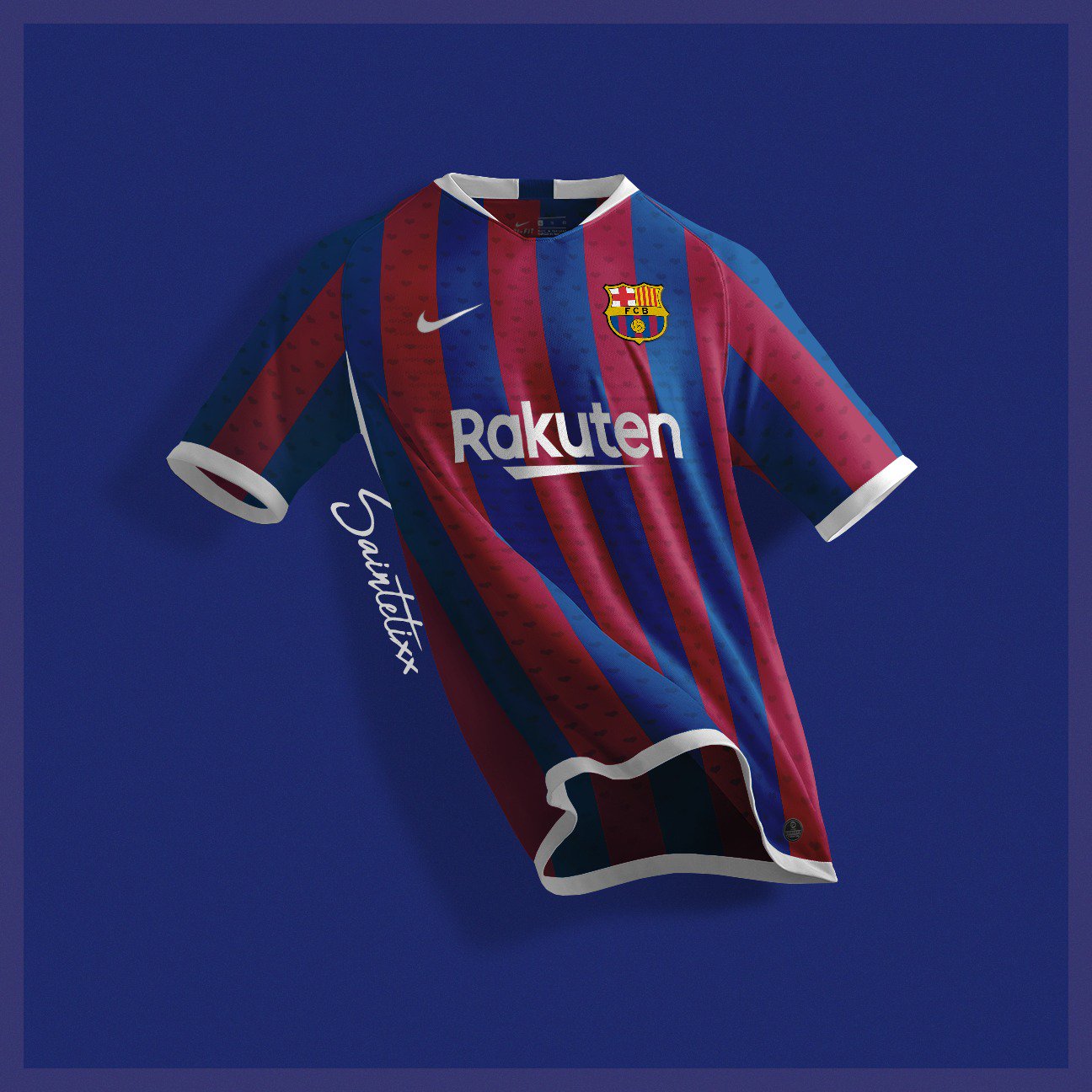 Nike Valentines Day Barcelona Inter And Psg Concept Shirts By