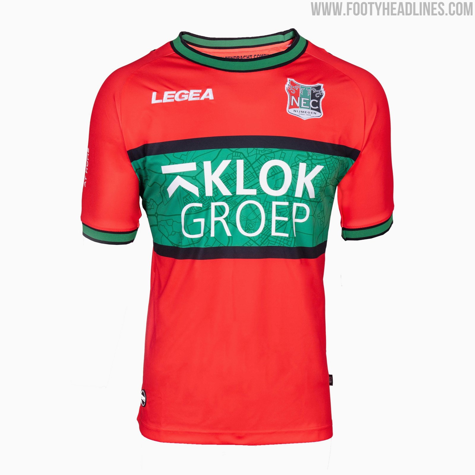 Nec Nijmegen 22 23 Home And Away Kits Revealed Footy Headlines