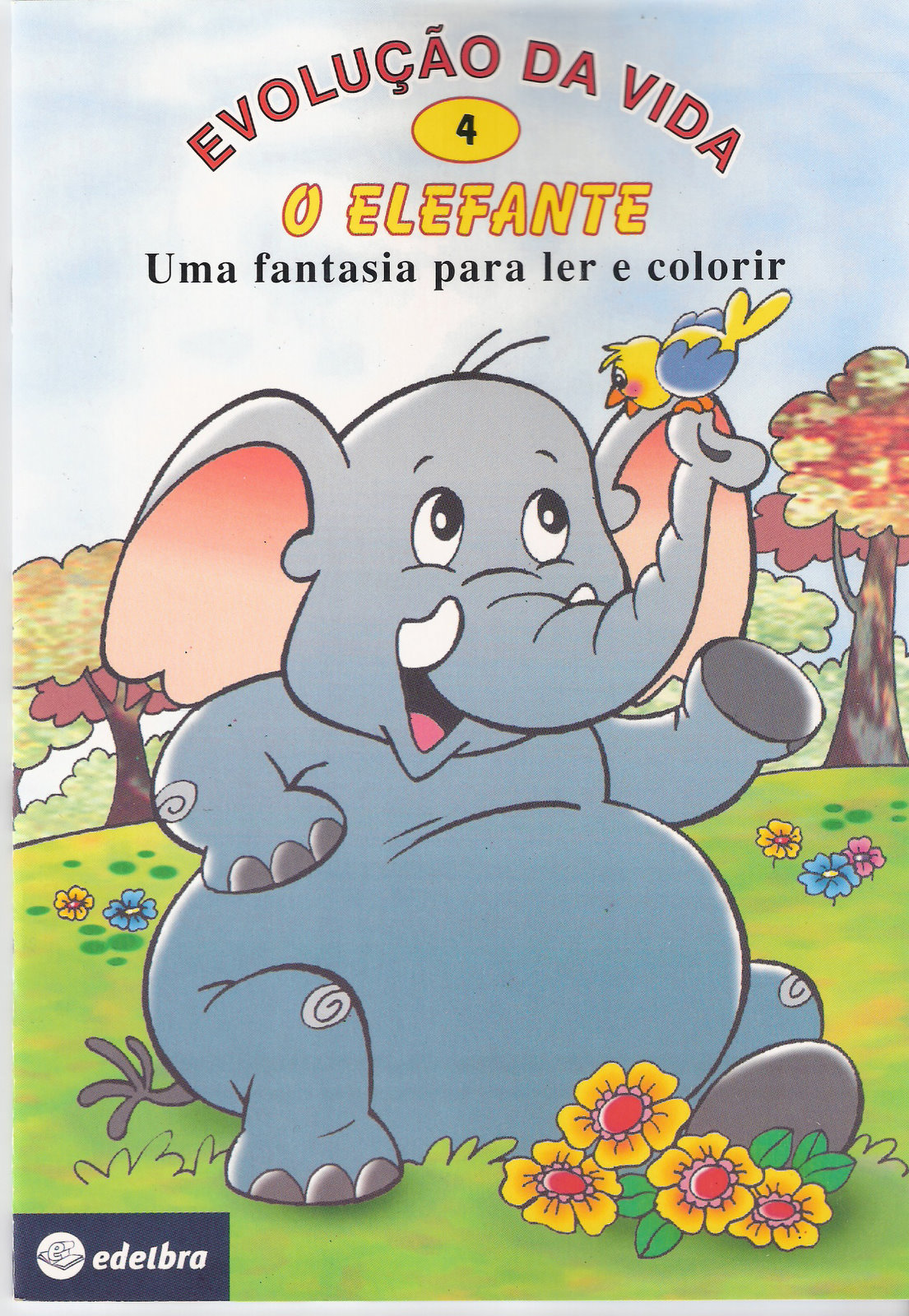 Livrinho Para Colorir O Elefante Livrinho Infantil Com História