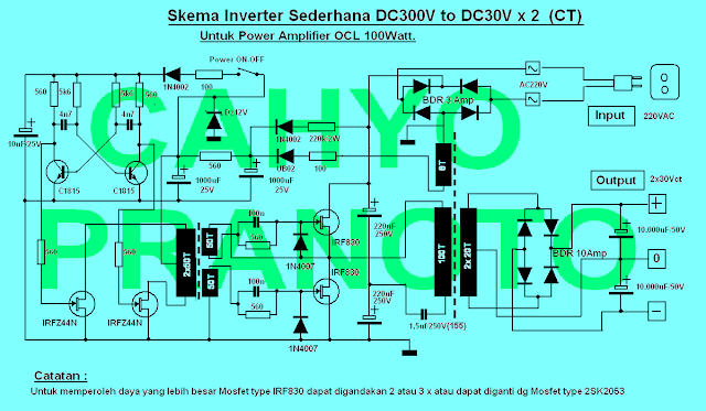 Ide 10 Skema Las Gacun Skema Inverter