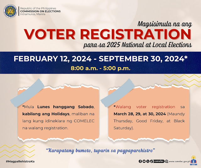 Comelec Guide To Voter Registration Process New Application