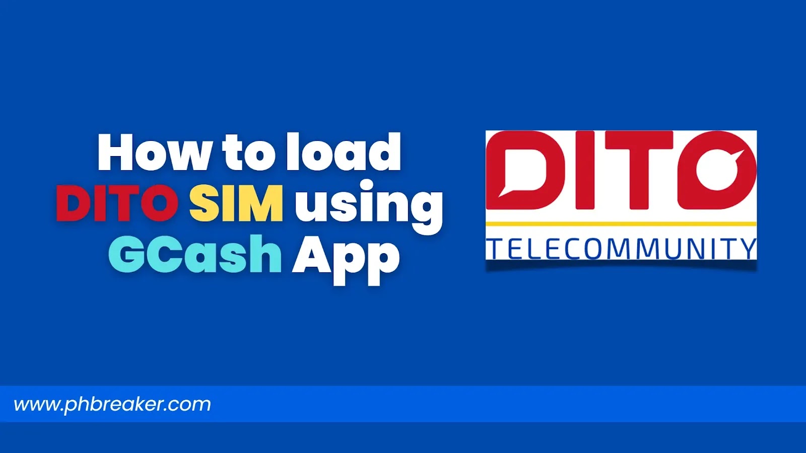 How To Load Your Dito Sim Card Using Gcash Tutorial