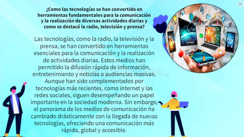 Las Tecnologías De La Información Y La Comunicación Tic