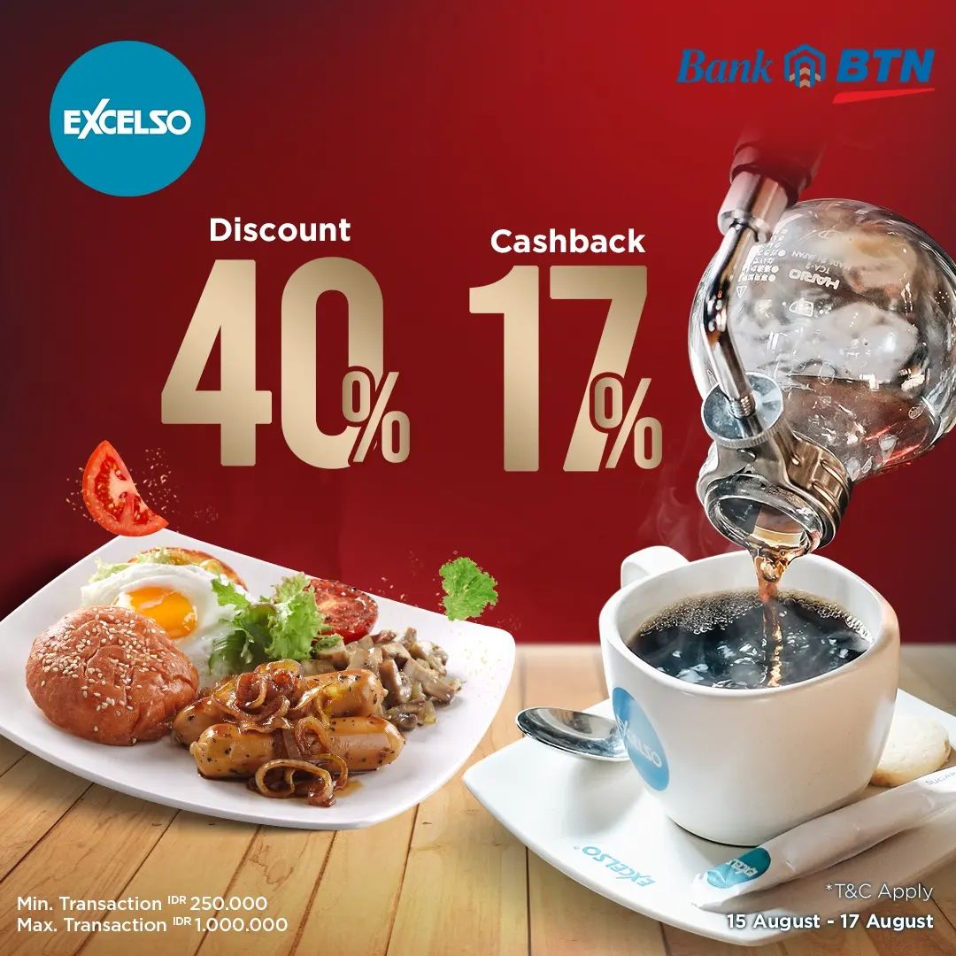 Promo Excelso Merdeka Deals Discount Up To 50 Scanharga