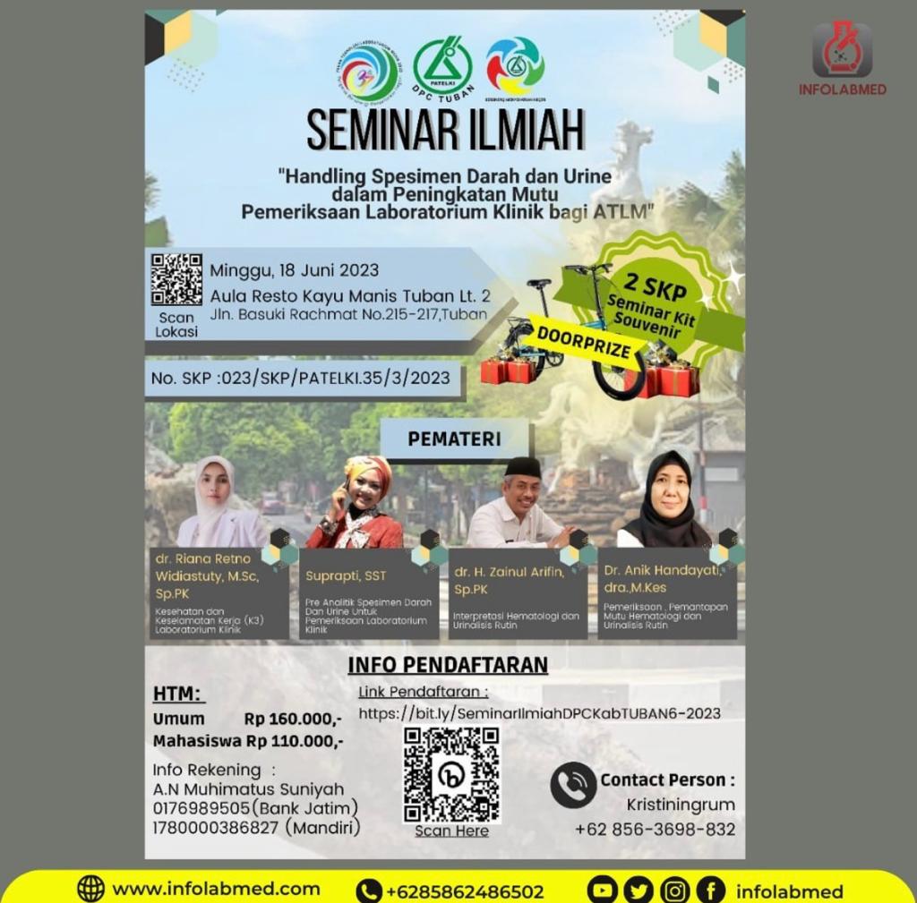 Seminar Ilmiah Dpc Patelki Tuban 2023