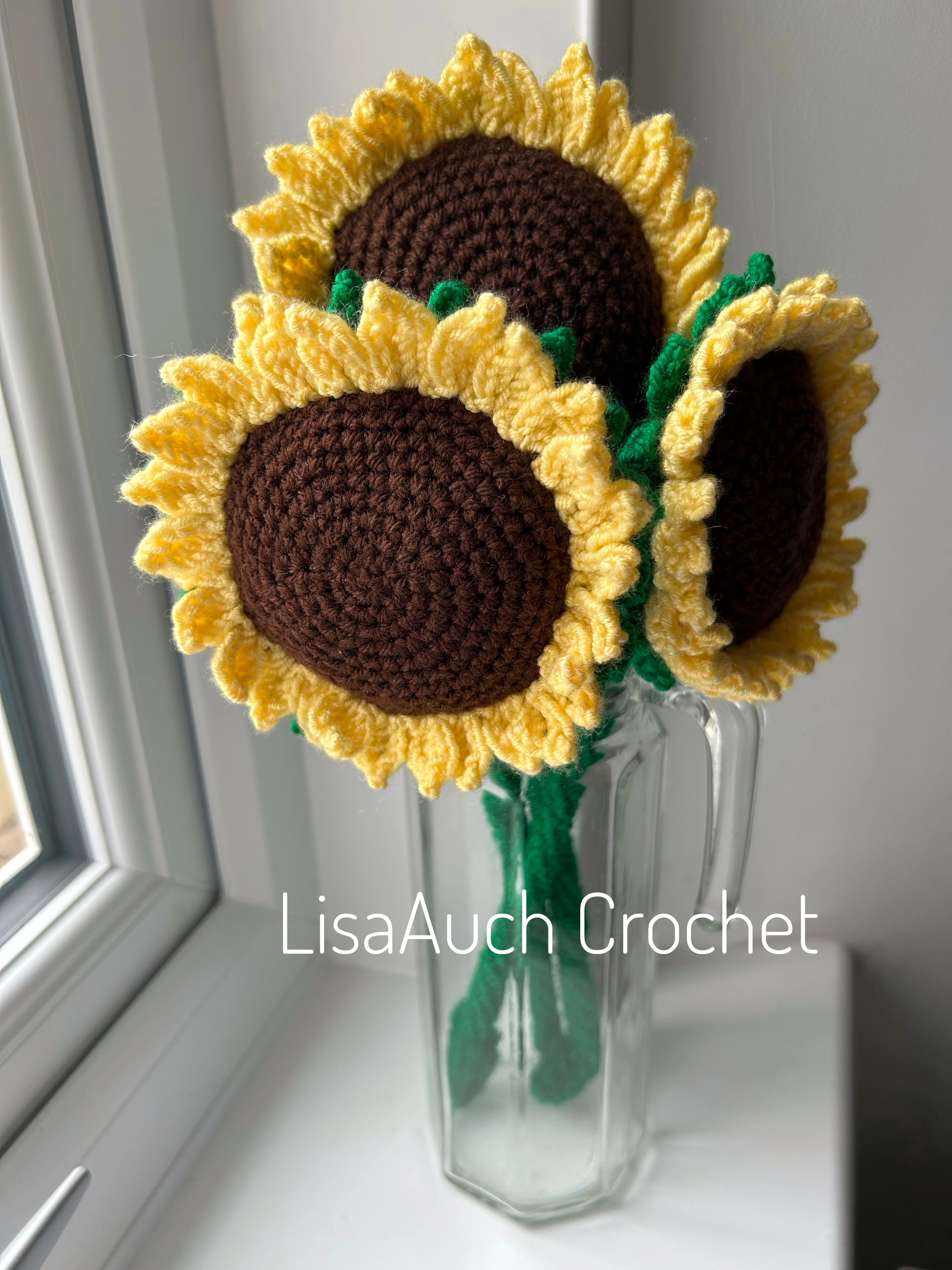 Large Sunflower Crochet Pattern Free