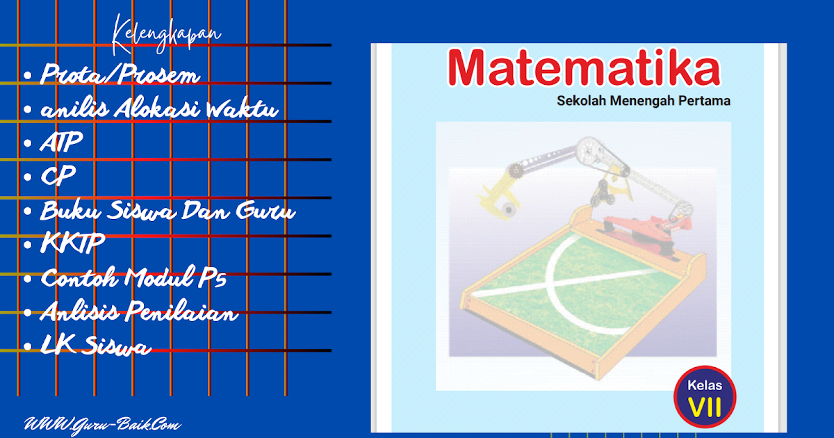 Modul Ajar Matematika Kelas 7 Kurikulum Merdeka Belajar Rpp Imagesee