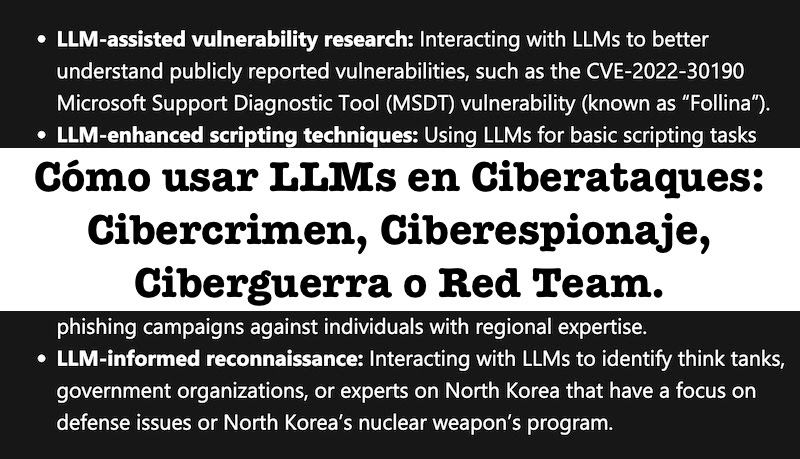 Un Informático En El Lado Del Mal Cómo Usar Llms En Ciberataques