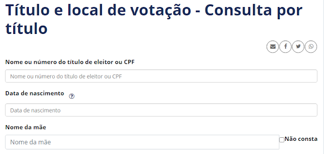 Eleições 2022 Saiba Como Consultar Seu Local De Votação E Sua Seção