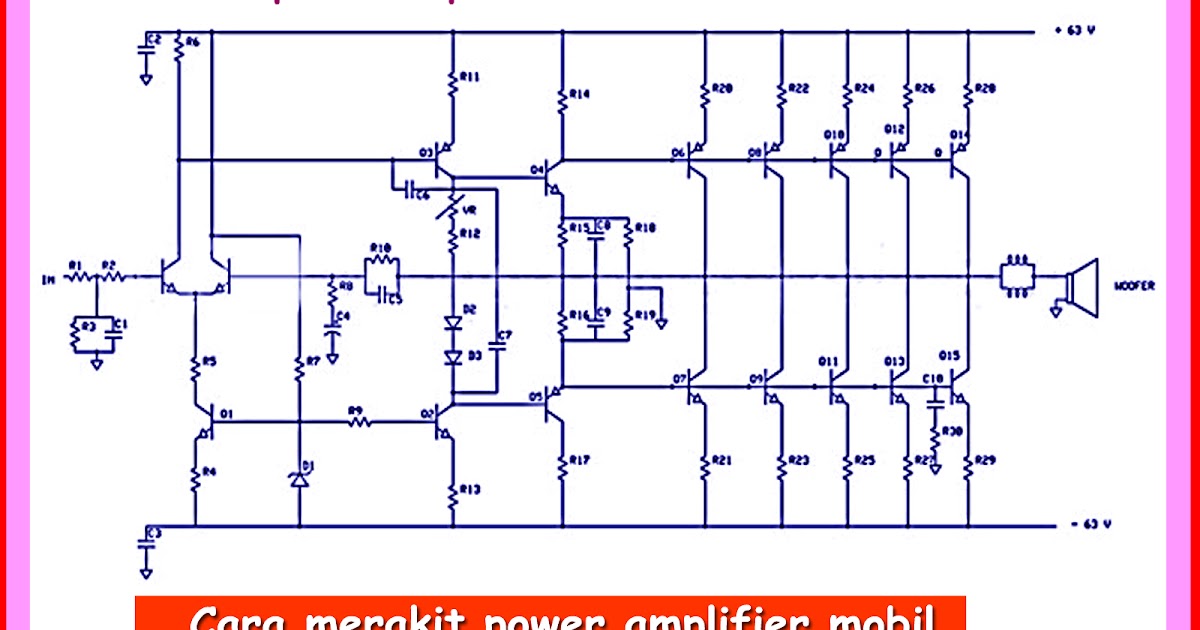 Terpopuler 45 Rangkaian Inverter Power Ampli Mobil Skema Inverter