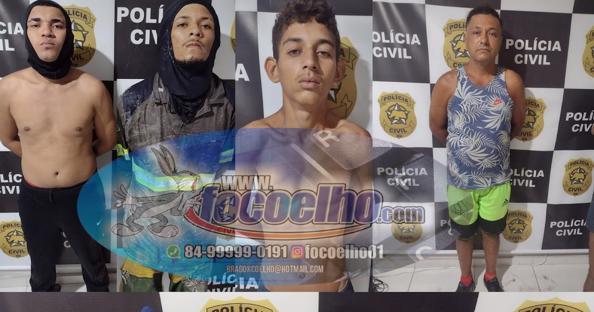 Coelho Fatos E Notícias Quatro Elementos São Presos Pela Polícia Civil