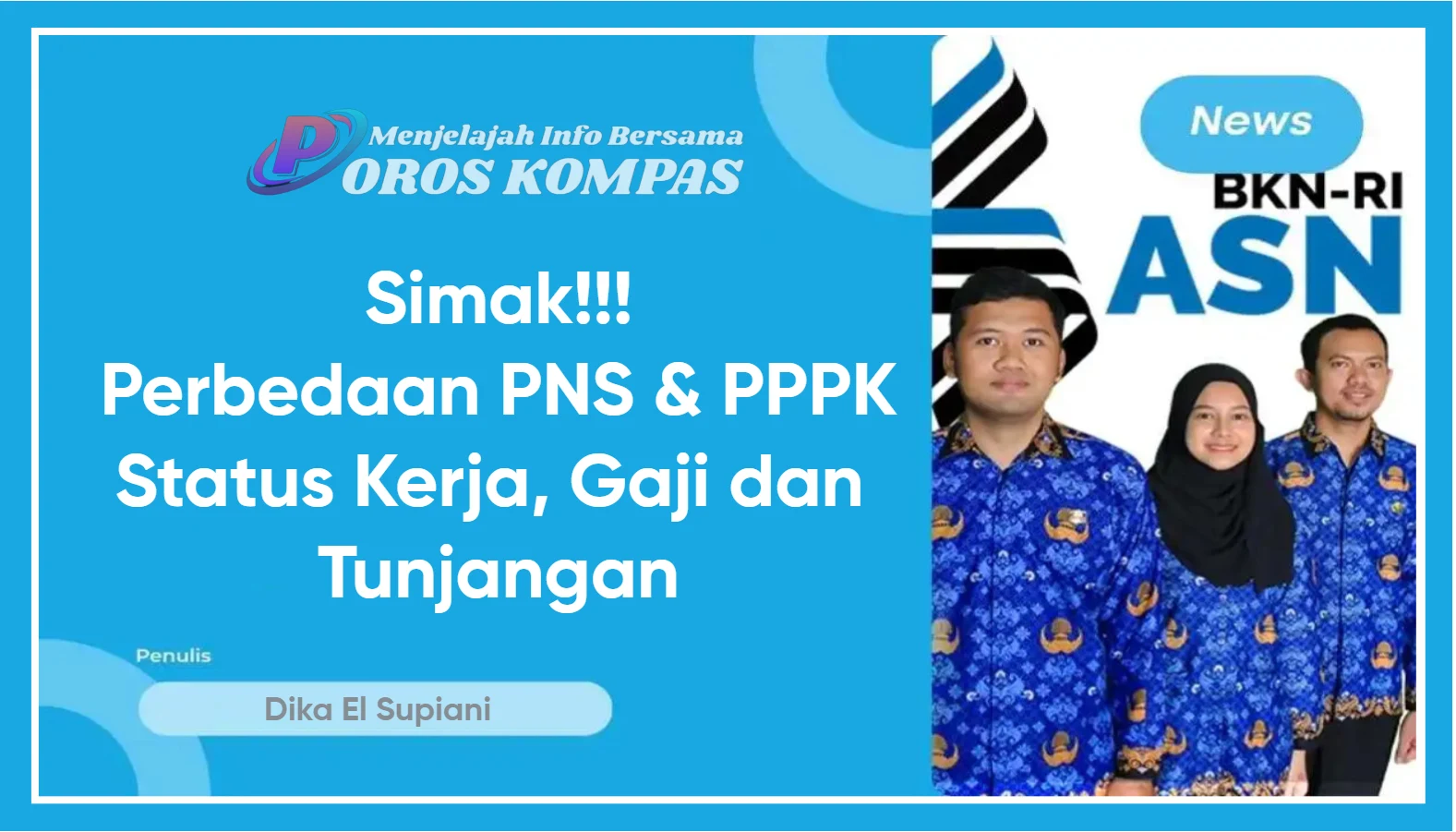 Simak Perbedaan Pns Dengan Pppk Status Kerja Gaji Dan Tunjangan