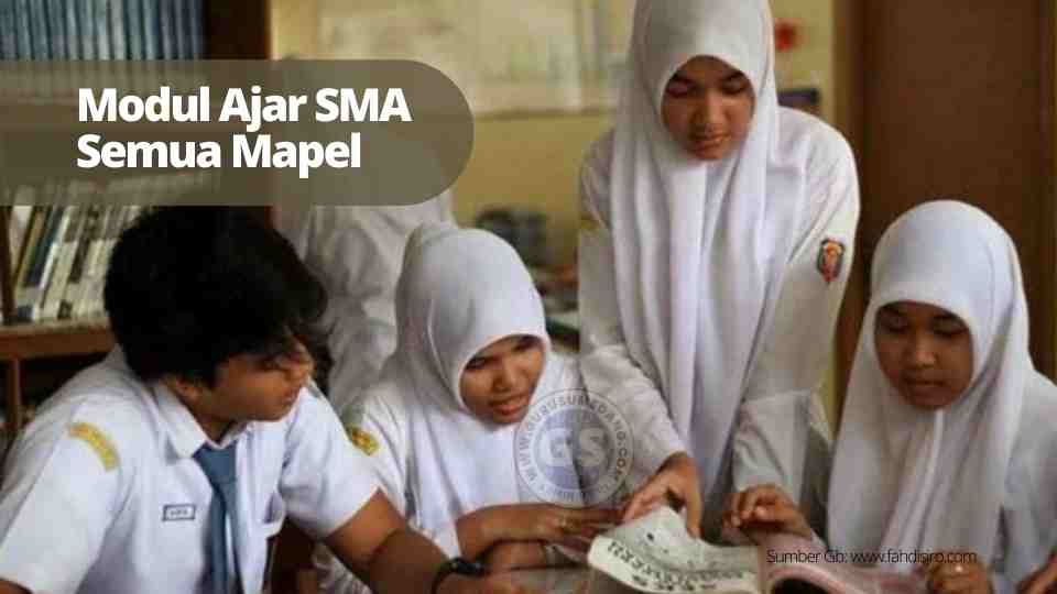 Kumpulan Modul Ajar Kurikulum Merdeka Sma Terlengkap Guru Sumedang