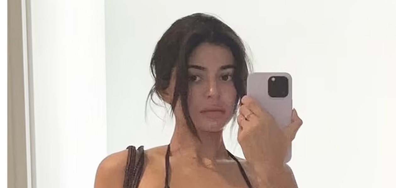 Kylie Jenner Flaunts Toned Figure In Micro Swimsuit And Skimpy Shorts