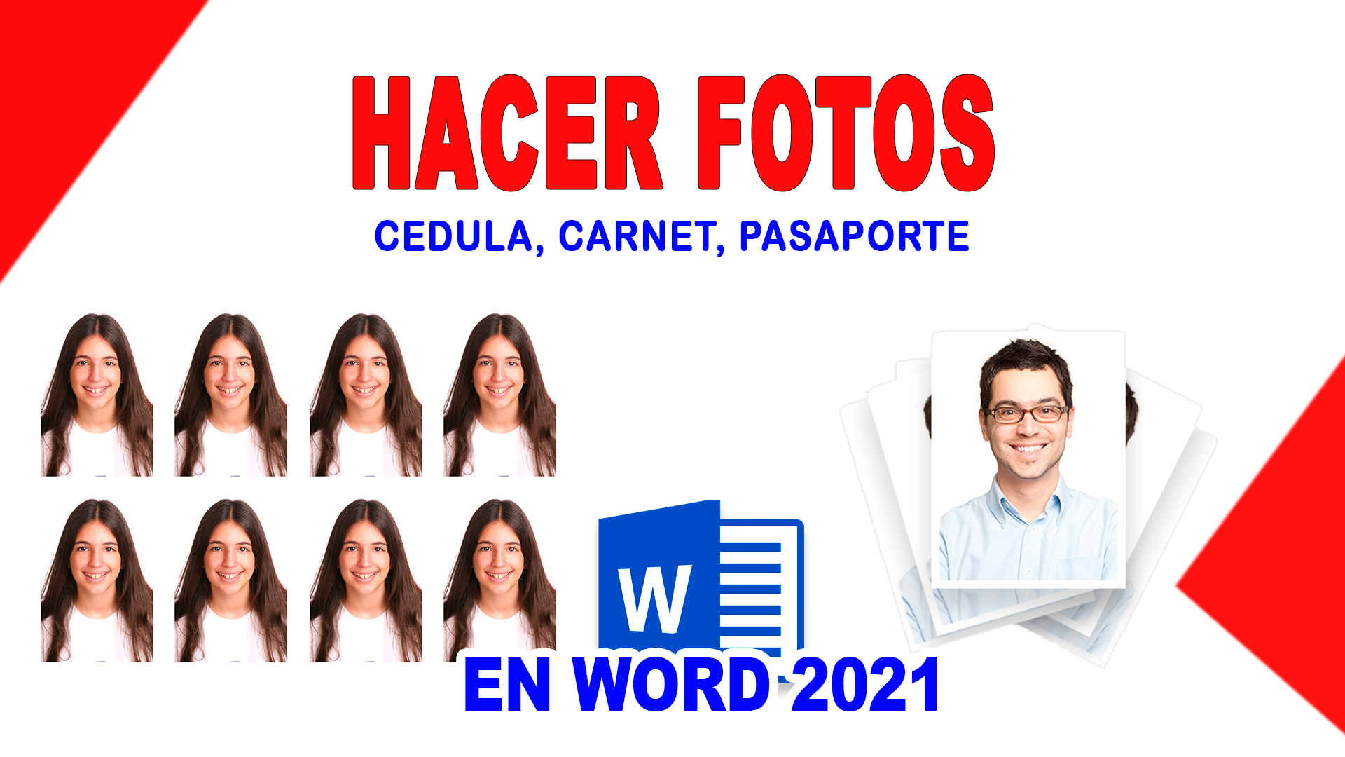 Hacer Fotos Tamaño Carnet Y Pasaporte En Word 2024 Tutoriales It