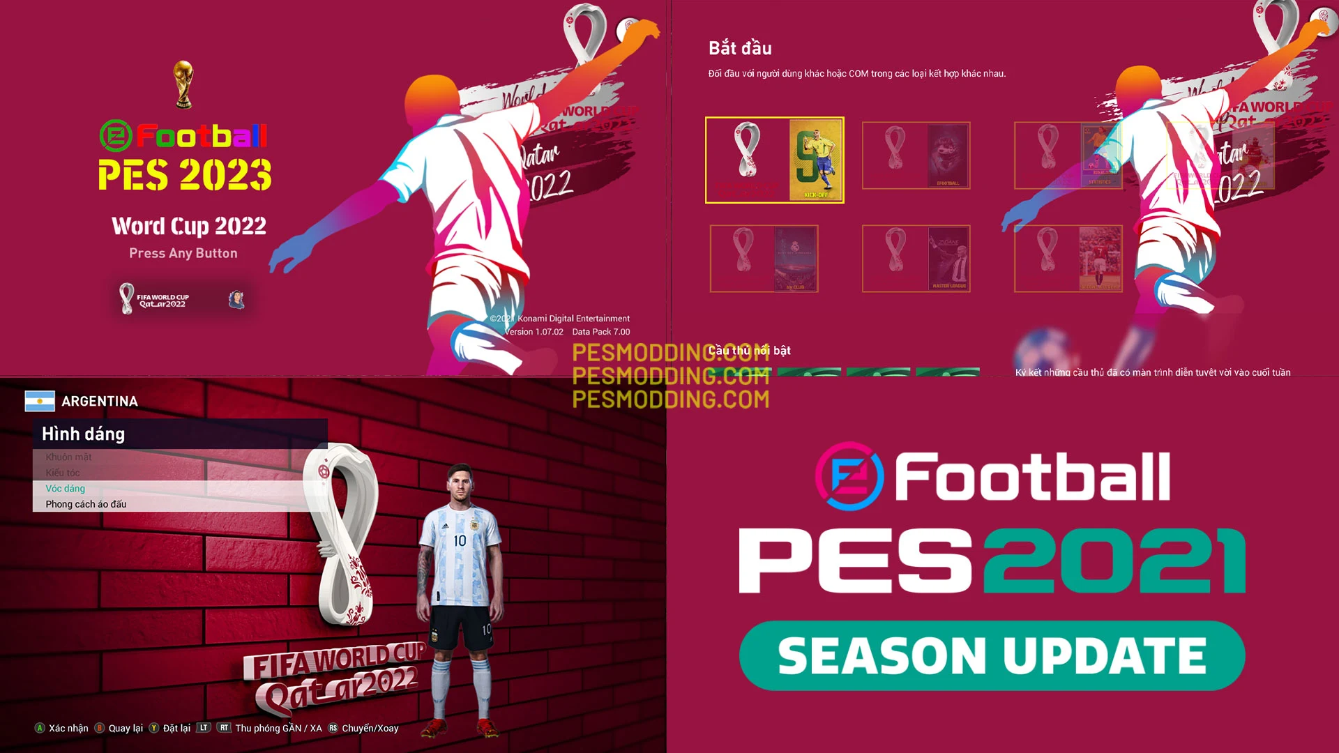 Menu Theme Pes 2021 Fifa World Cup 2022 Intro Pes Modding