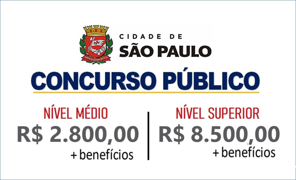 Aberto Concurso Público Em Sp Para Profissionais Níveis Médio E