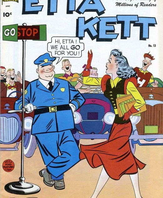 Old Comics World Etta Kett 13 Jun 1949 Standard