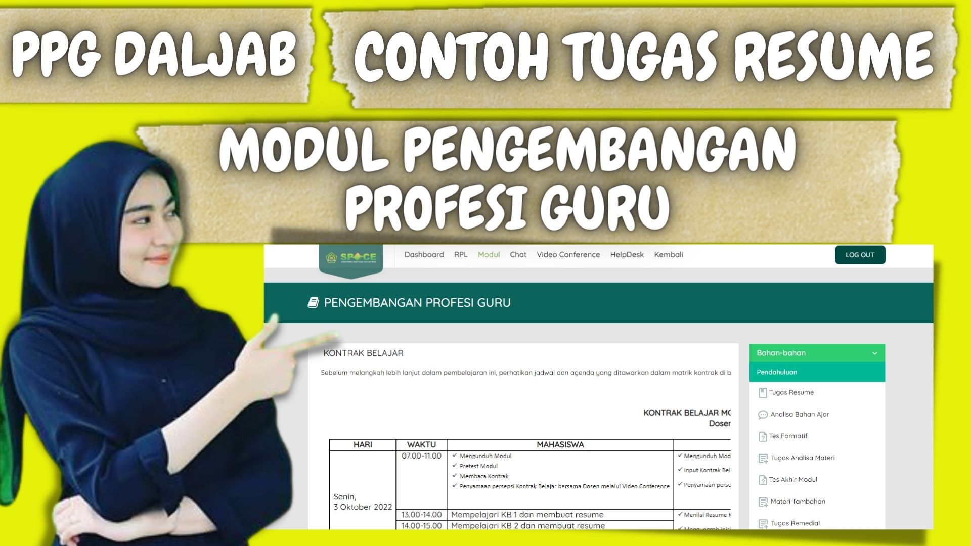 Ppg Daljab Contoh Resume Modul Pengembangan Profesi Guru Iin Solihin