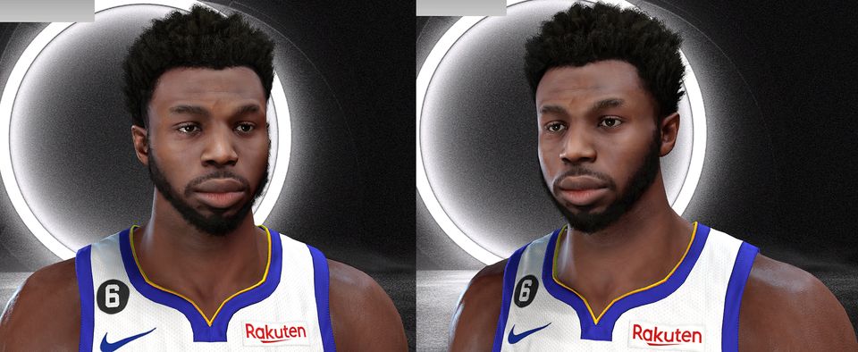 Nba 2k23 Andrew Wiggins Cyberface And Body Update By Jim2k