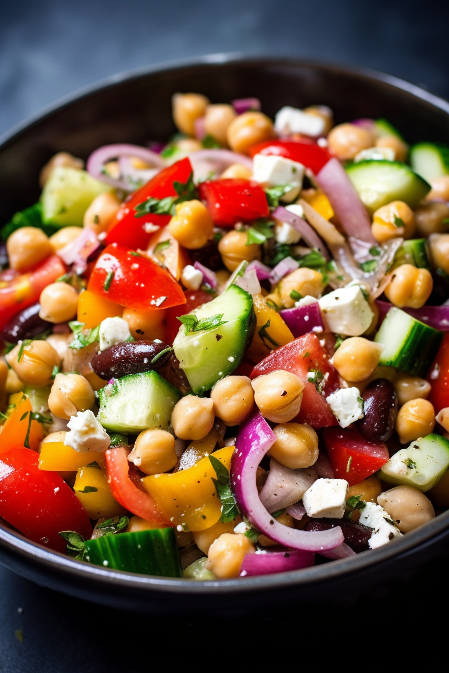 Mediterranean Chickpea Salad Recipe