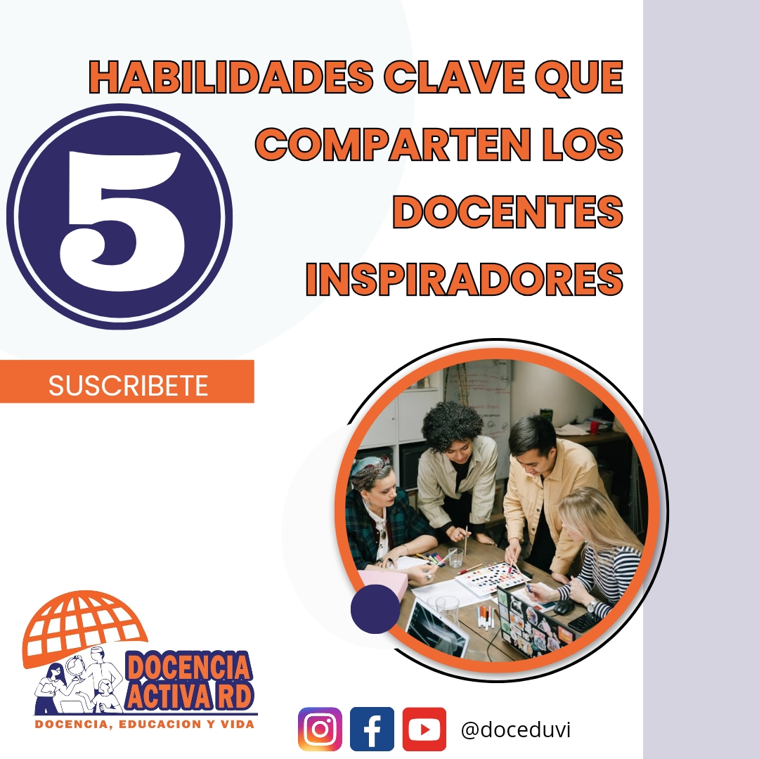 5 Habilidades Clave Que Comparten Los Docentes Inspiradores