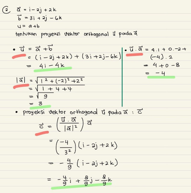 Belajar Happy💖😁 Latihan Soal Perkalian Dua Vektor Matematika Peminatan