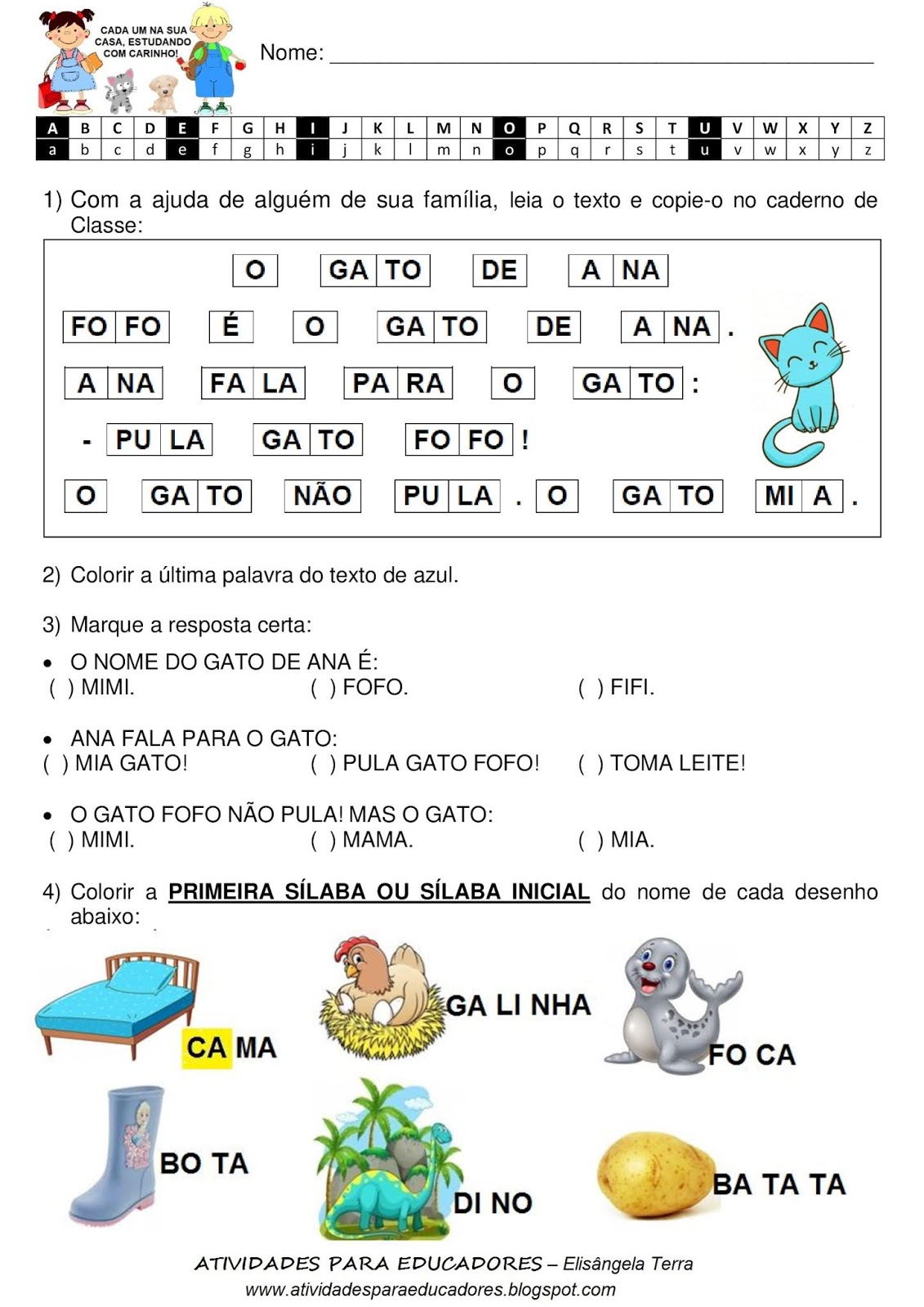 Atividades Para Educadores Texto Em Quadrinhos Com Interpretação O