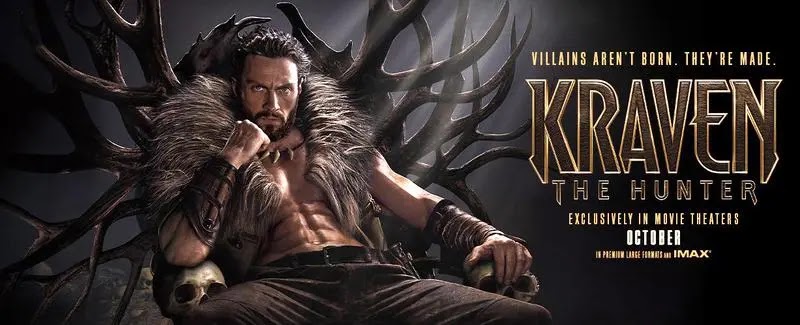 Sony Libera Oficialmente O Primeiro Pôster E Trailer De Kraven O