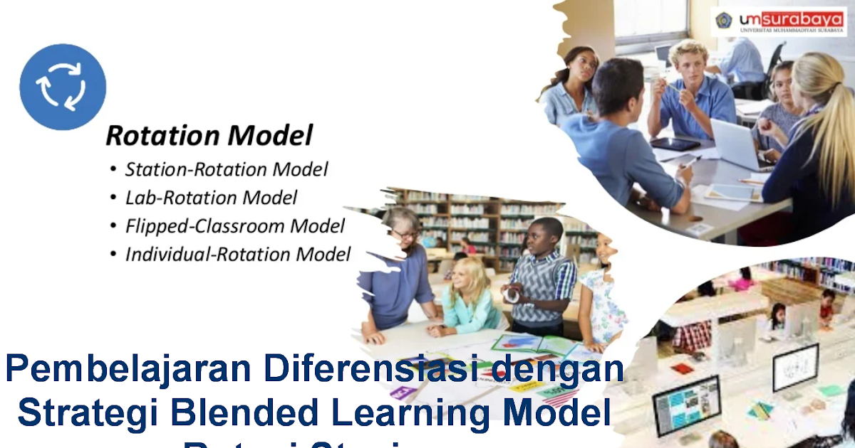 Pembelajaran Diferensiasi Dengan Strategi Blended Learning Model Rotasi