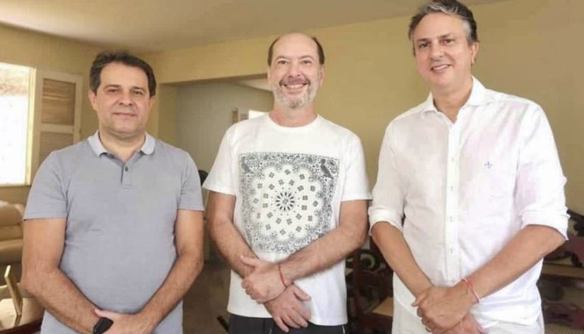 Roberto Moreira Camilo E Evandro Leitão Foram A Sobral Visitar Ivo Gomes