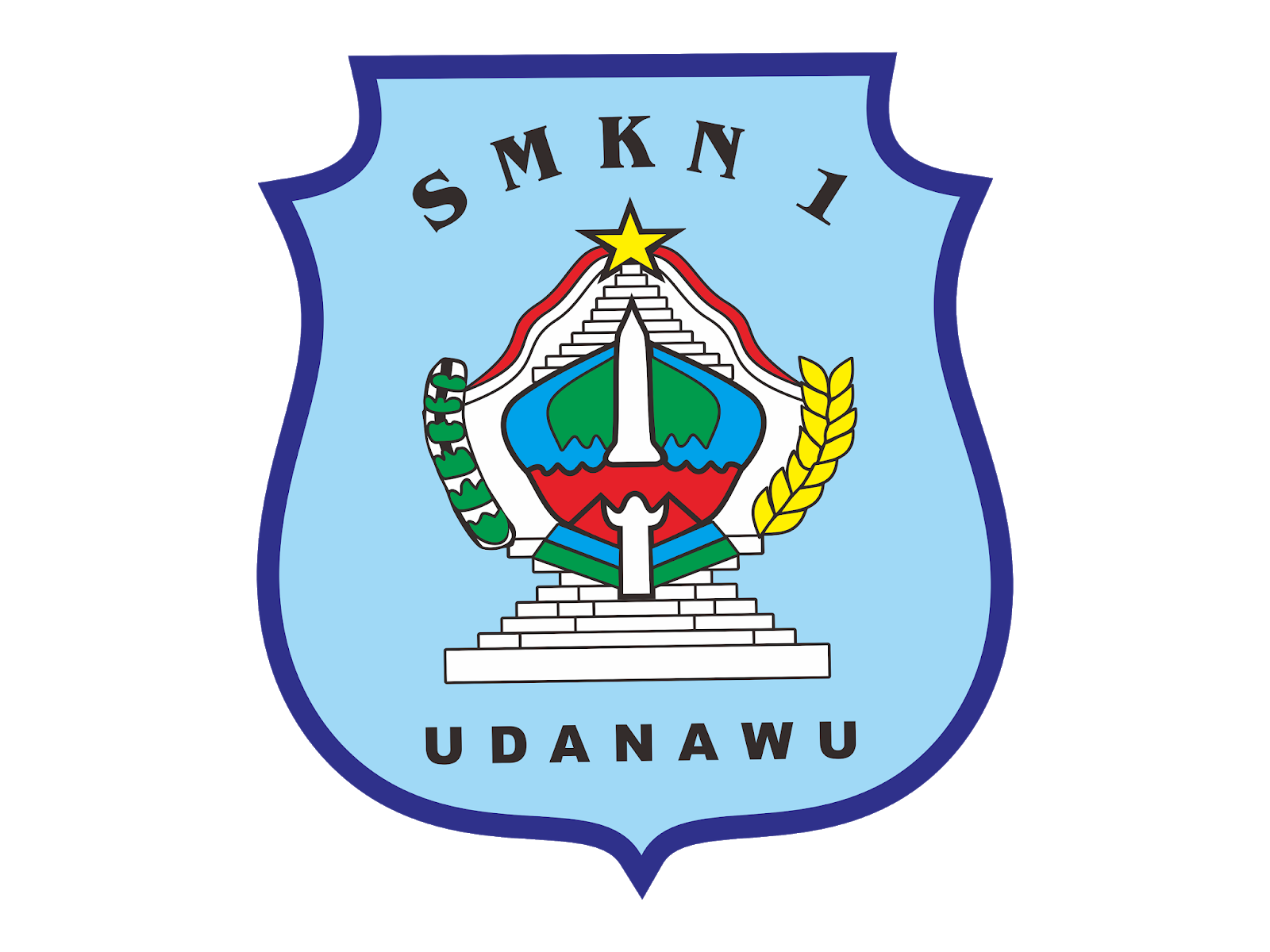 Logo Smk Negeri 1 Udanawu Vector Cdr And Png Hd