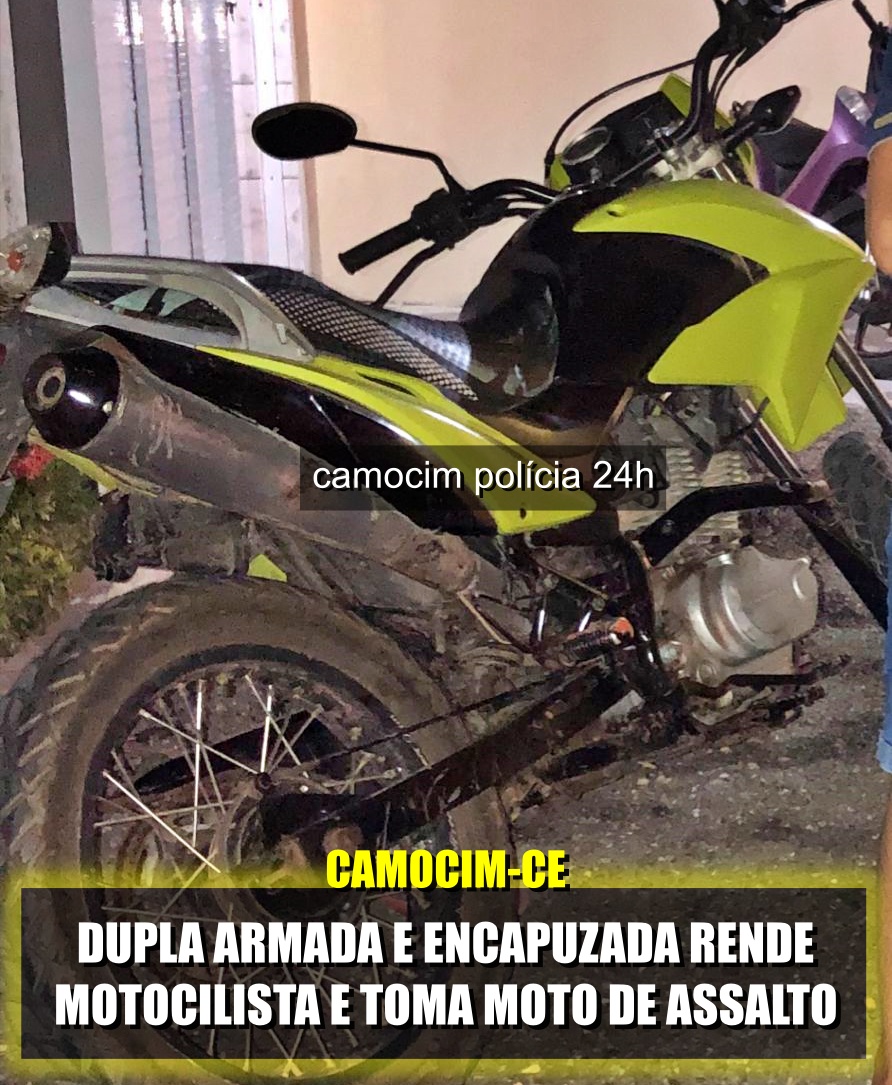 Camocim PolÍcia 24h Camocim Ce Dupla Armada E Encapuzada Rende