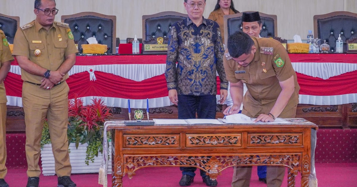 Kua Ppas Rapbd 2024 Ditandatangani Bangun Pondasi Perekonomian Kota