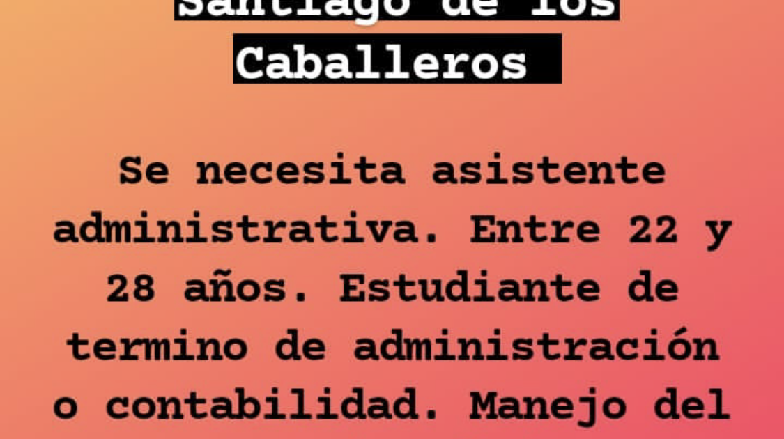 Asistente Administrativo Santiago Empleos Rodriguez Empleos Rodriguez