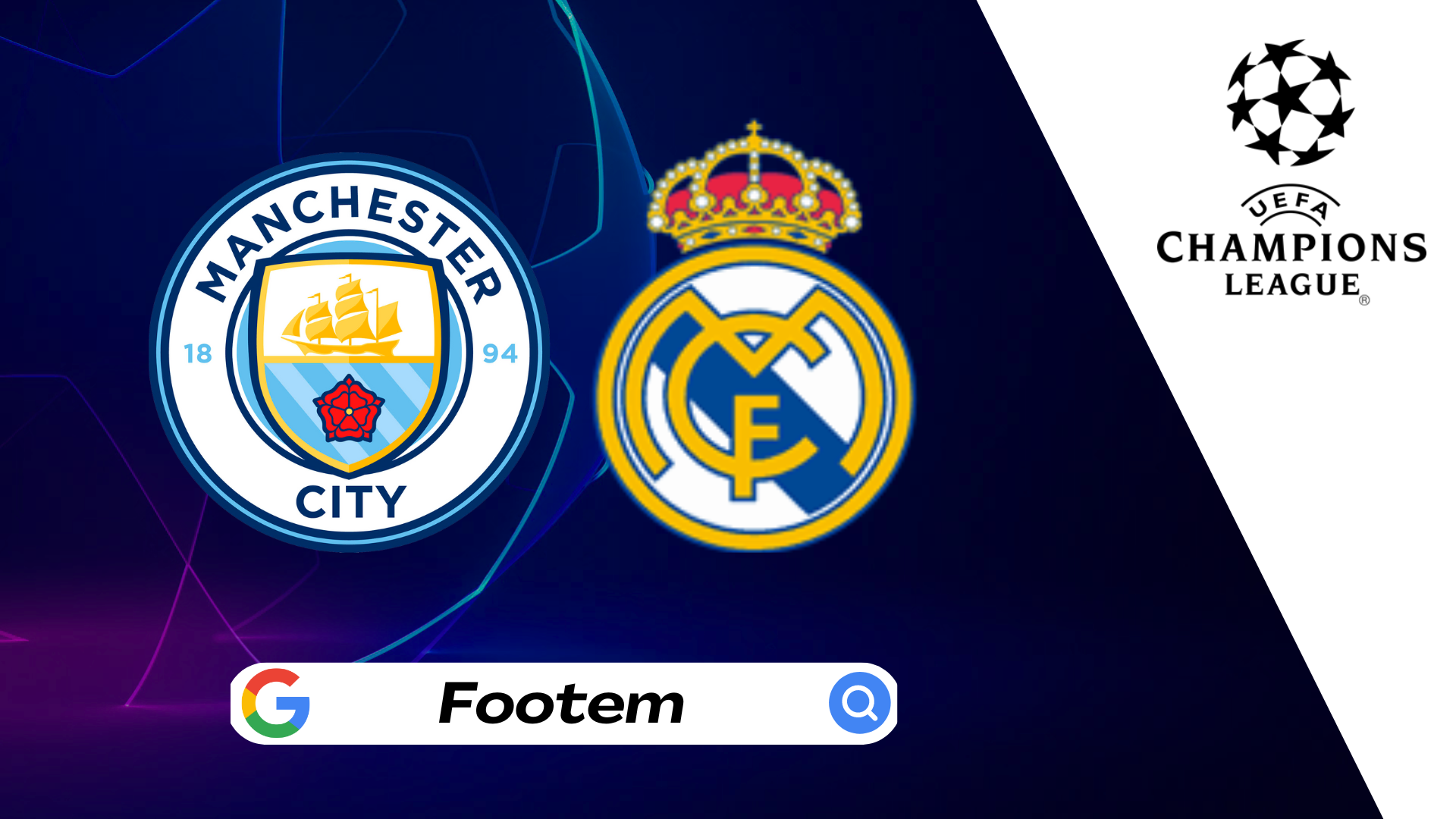 Uefa Champions League 2023 24 Quarter Final Manchester City Vs Real