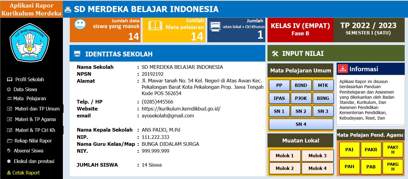 Aplikasi Sistem Penilaian Dan Rapor Kurikulum Merdeka Dan Rapor P Riset