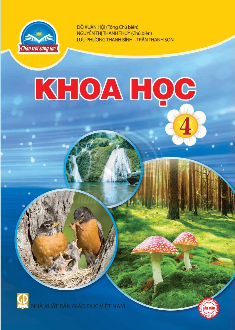 Link Tải Sách Giáo Khoa Môn Khoa Học 4 Chân Trời Sáng Tạo BẢn MẪu