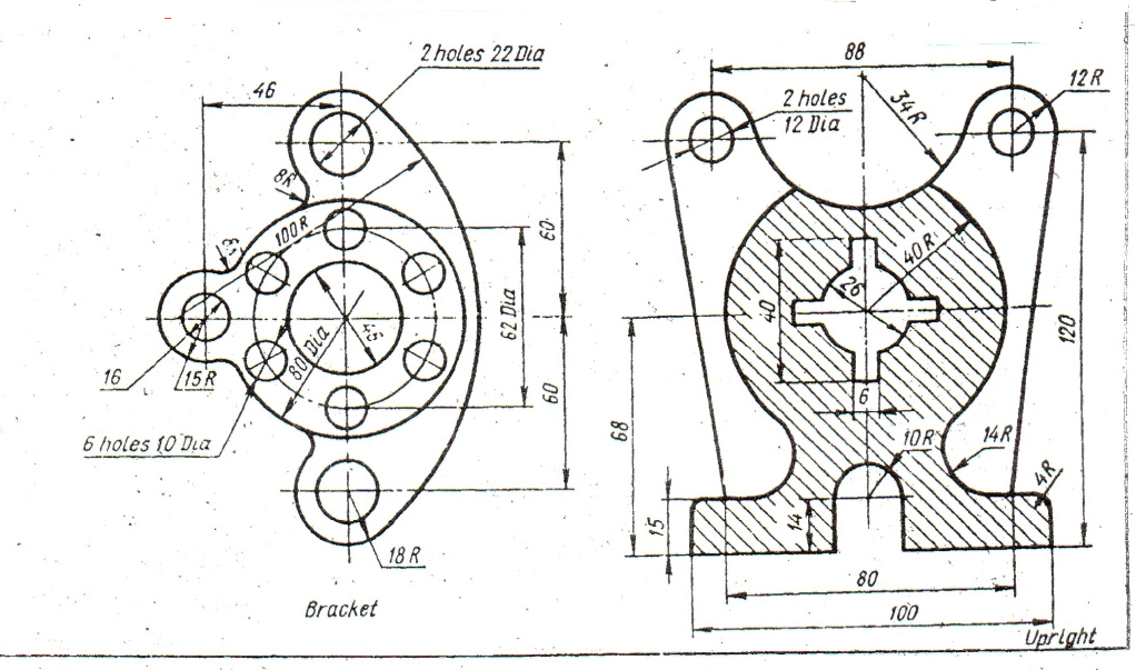 Dessin Technique PiÈces Mecaniques