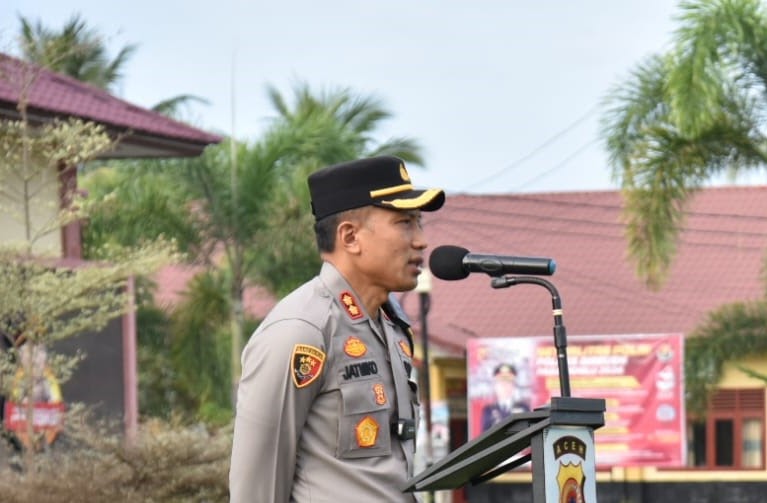 Hadapi Pemilu 2024 Polres Bireuen Ingatkan Seluruh Personil Untuk